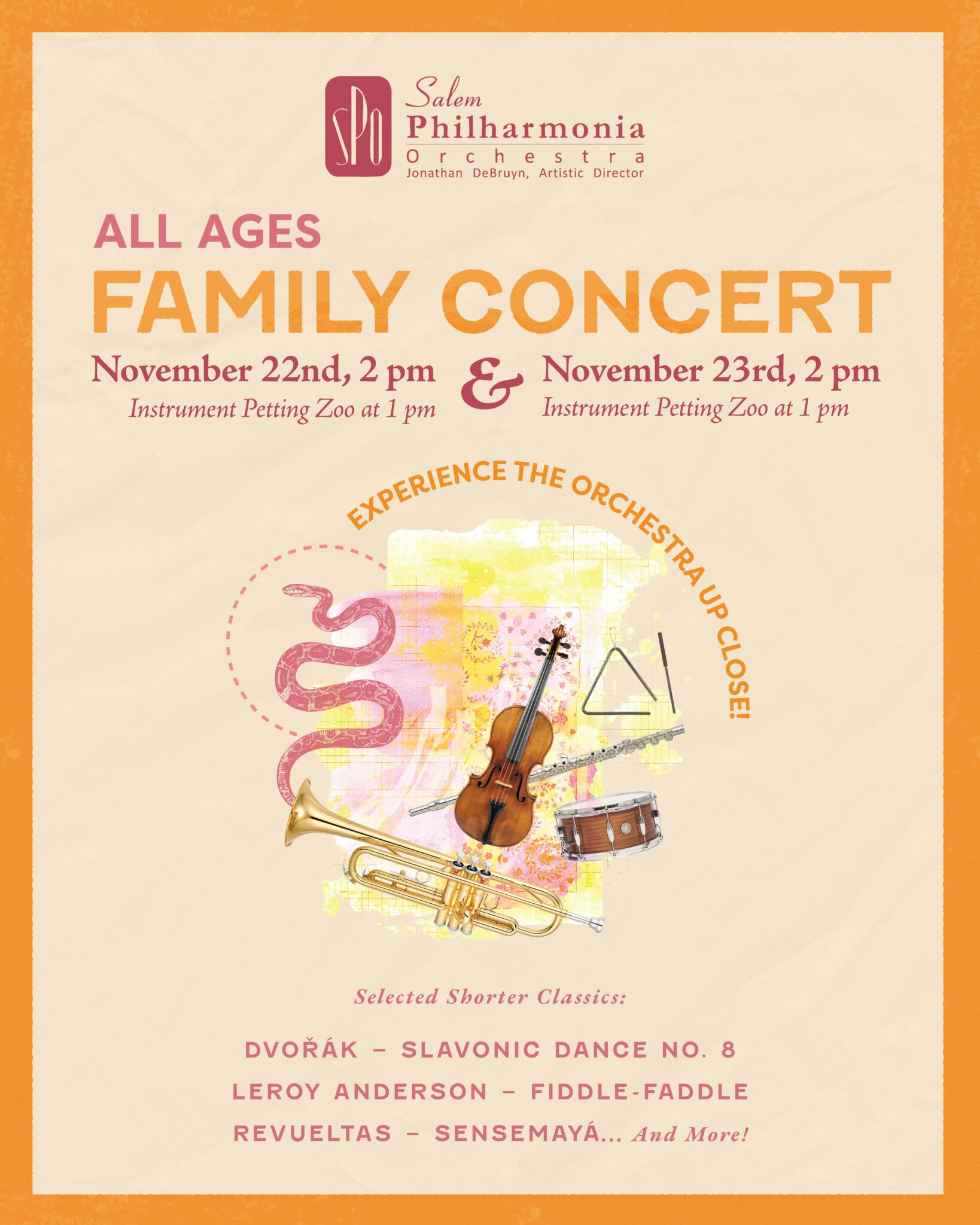 Concert #2 – Family Concert | Salem Philharmonia Orchestra